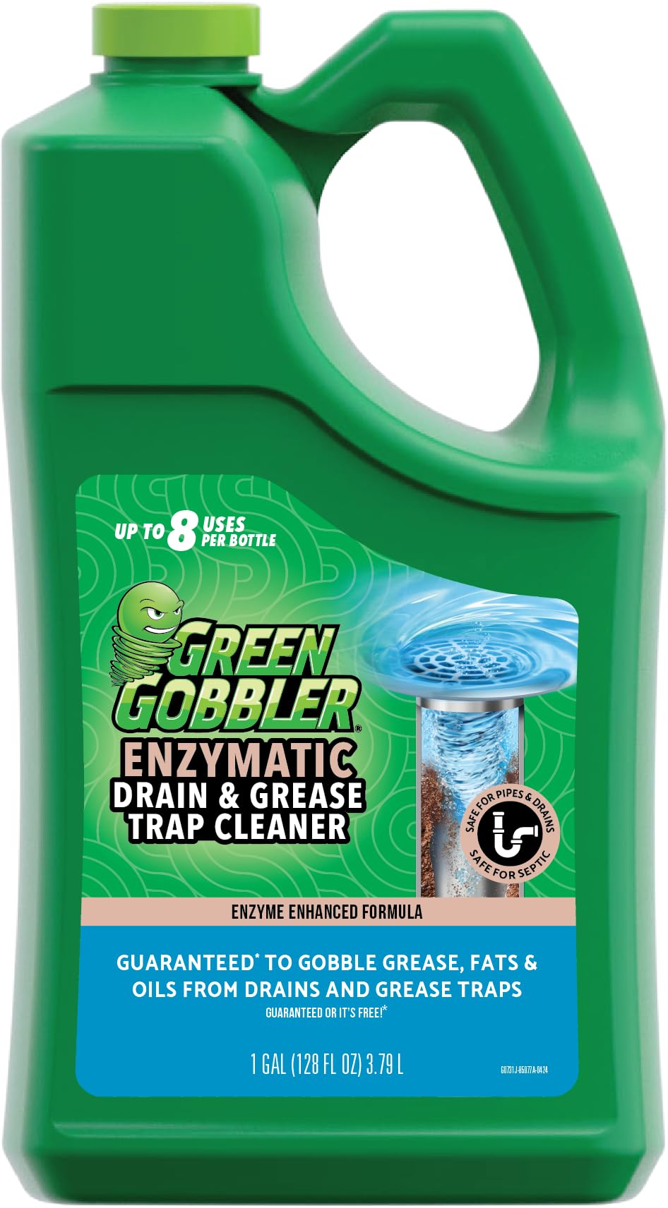 Amazon.com: Green Gobbler Enzyme Drain Cleaner | Controls Foul Odors ...