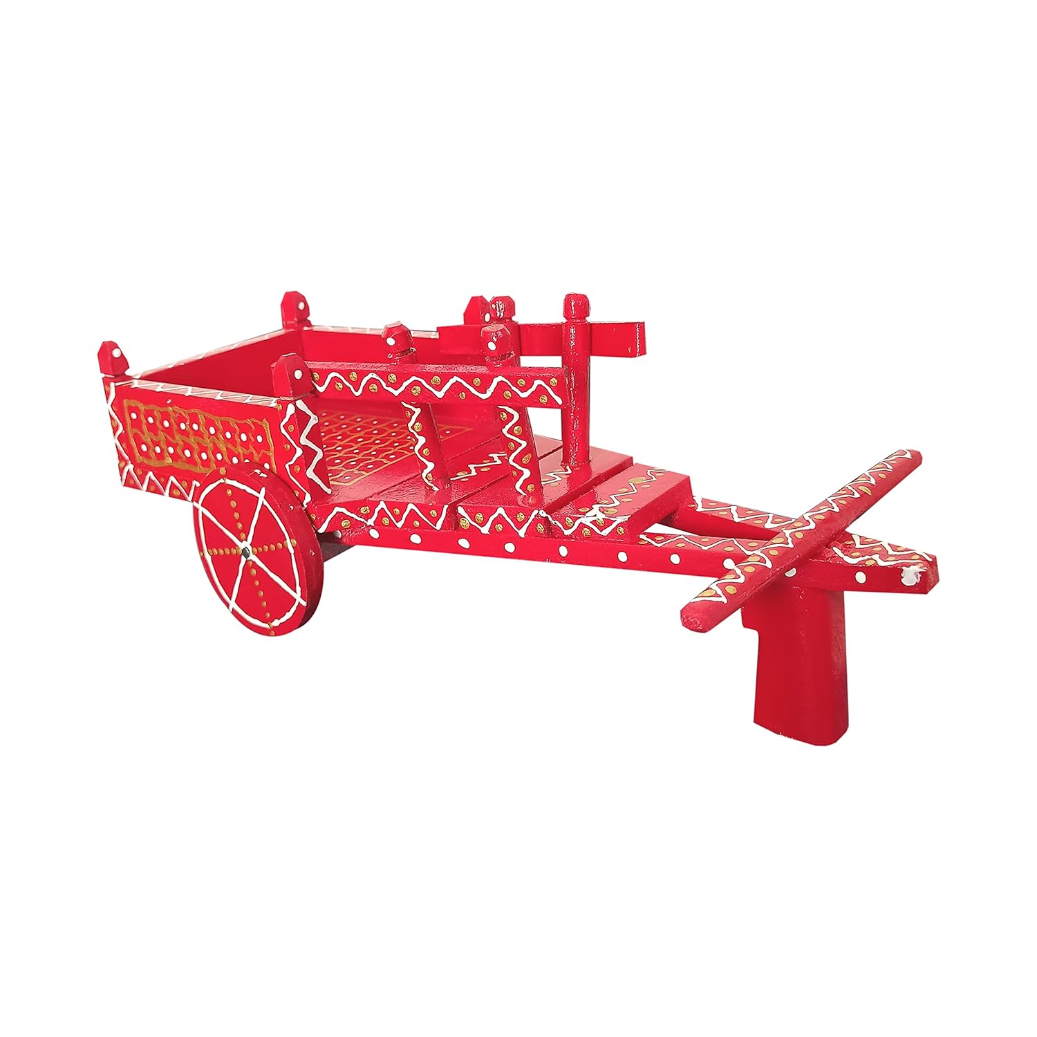 Buy Kraft X Wooden Bailgadi Bullock Cart Balad Gadu Handcrafted ...