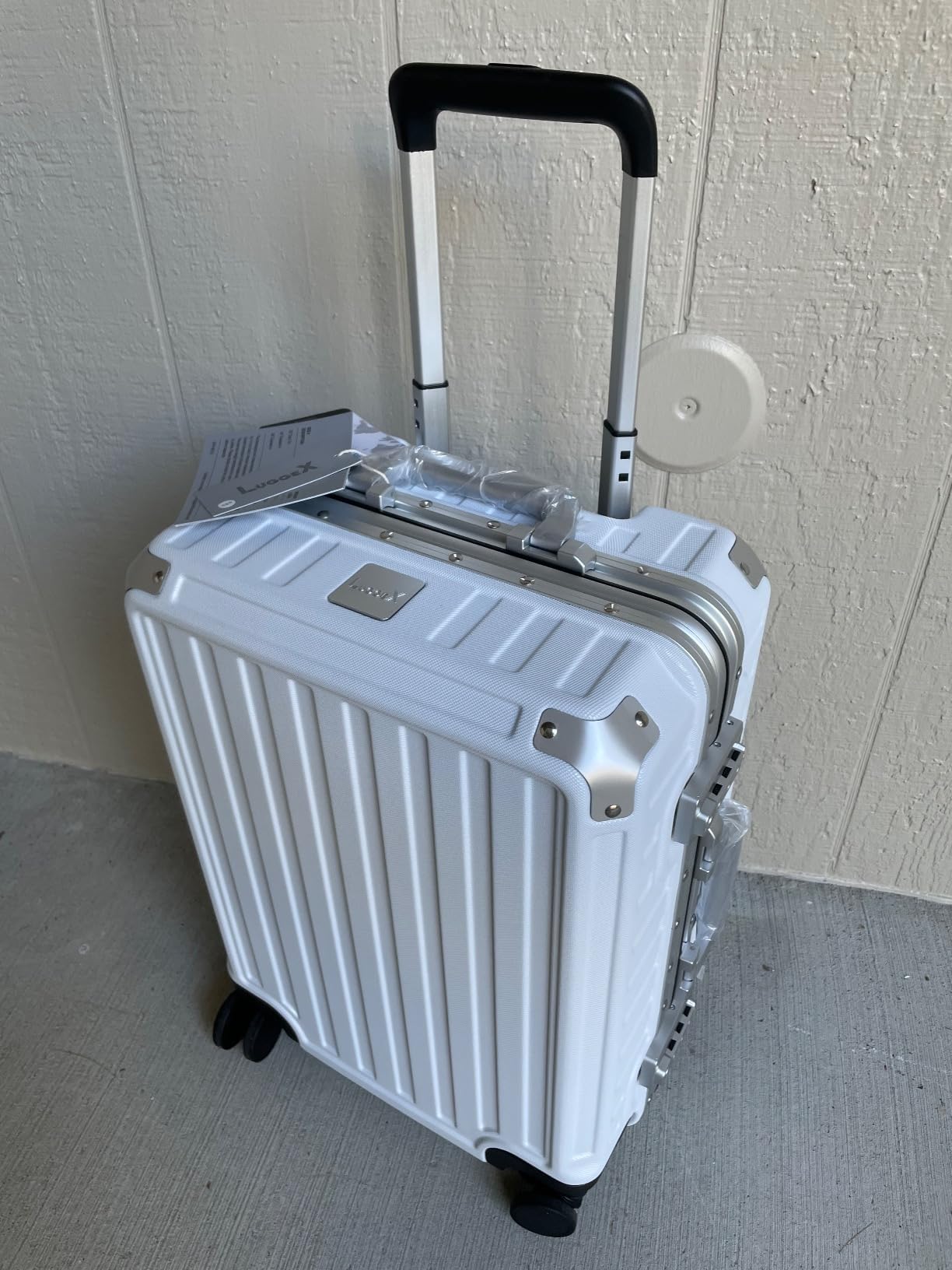 $24/mo - Finance LUGGEX Hard Shell Carry On Luggage with Aluminum Frame ...