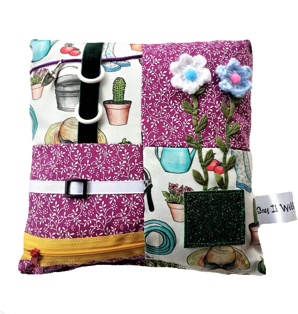 Gardening Sensory Fidget Cushion - Activities Product for Dementia and ...