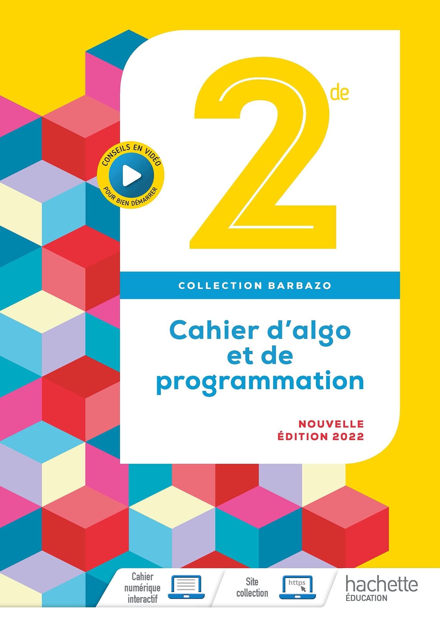 Amazon.com: Barbazo - Cahier d'algo 2nde - Ed. 2022: 9782017866336: Barbazo, Eric: Books