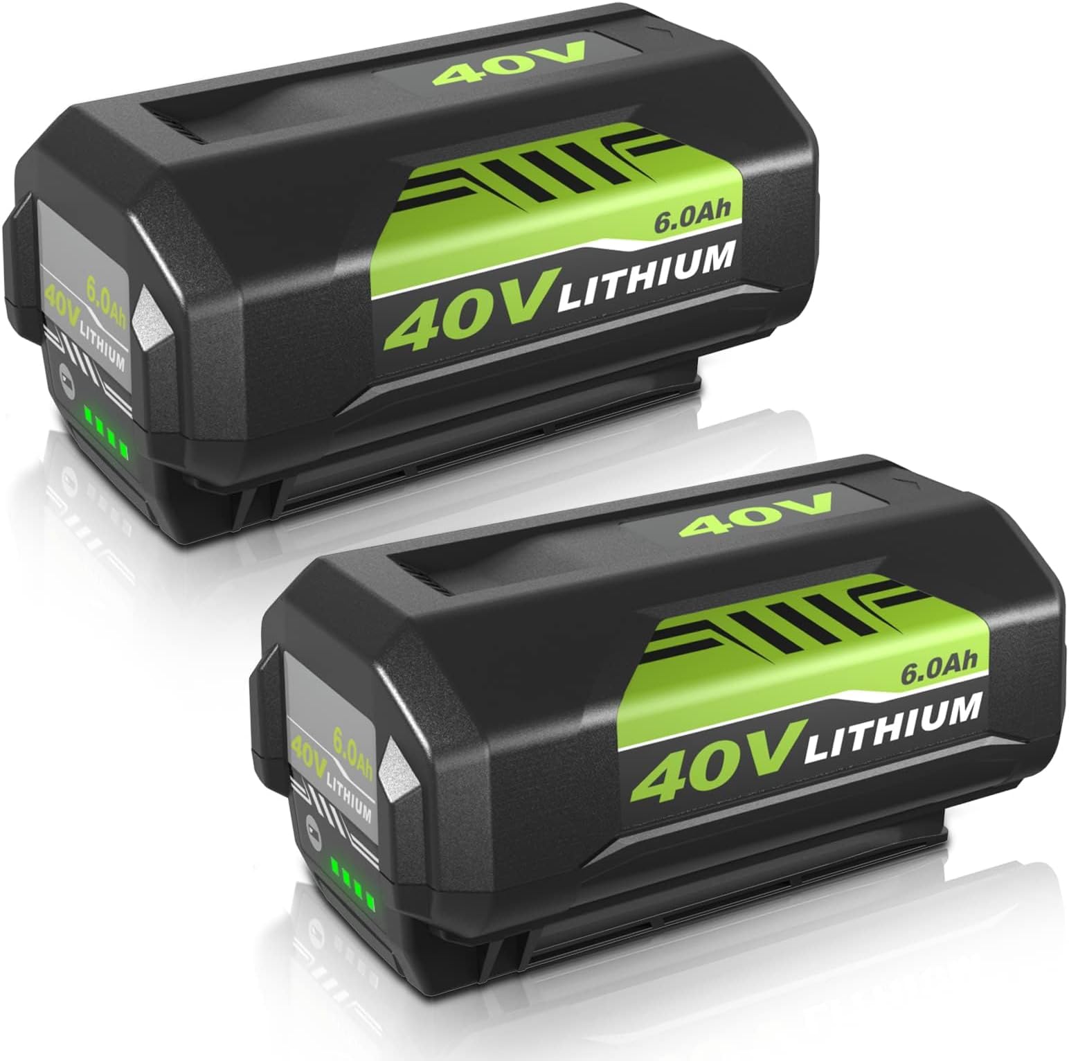 Amazon.com: 2Packs 6000mAh 40V Lithium ion Replacement Battery ...