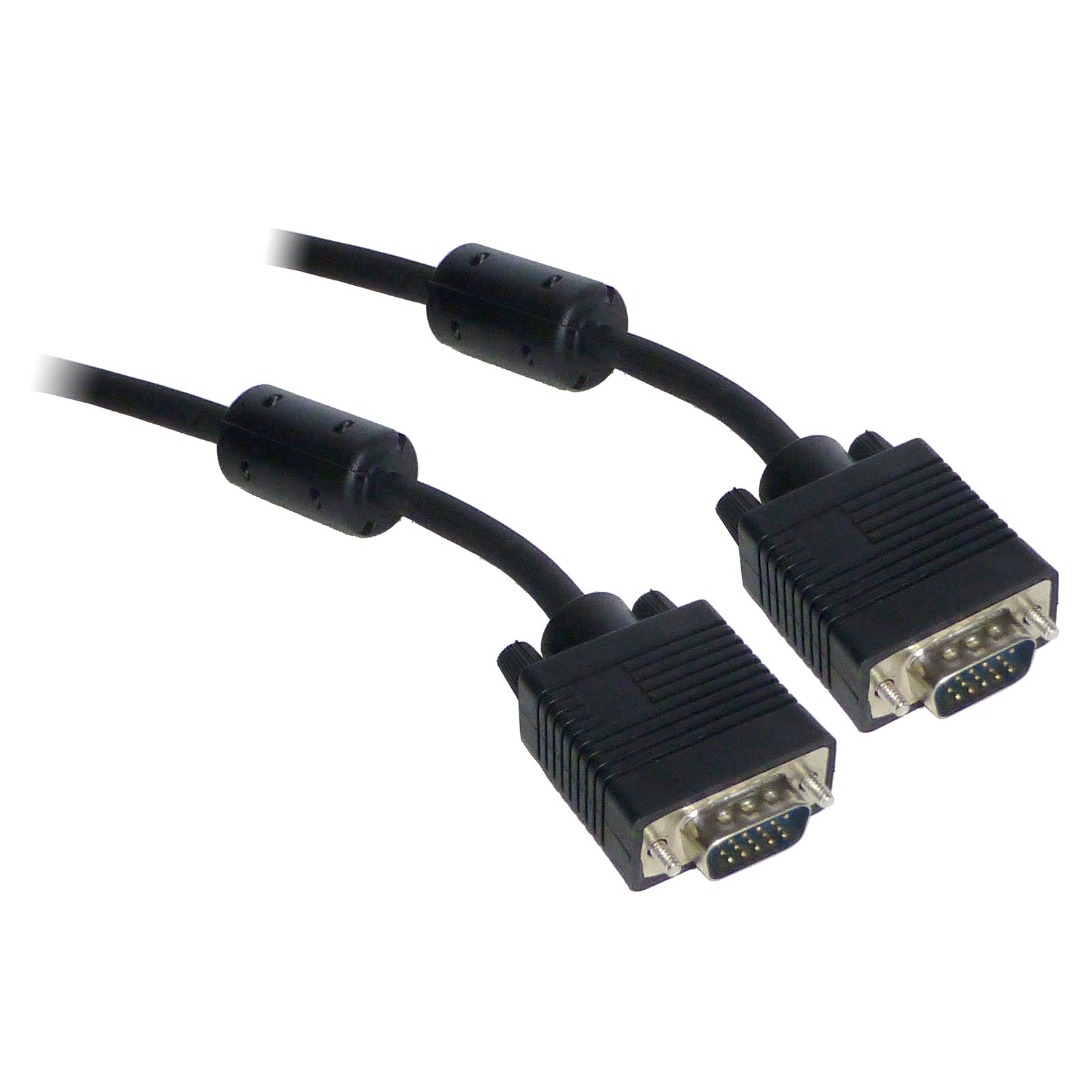 30M SVGA VGA Monitor Cable - Male to Male (15 Pin Fully Wired) with ...
