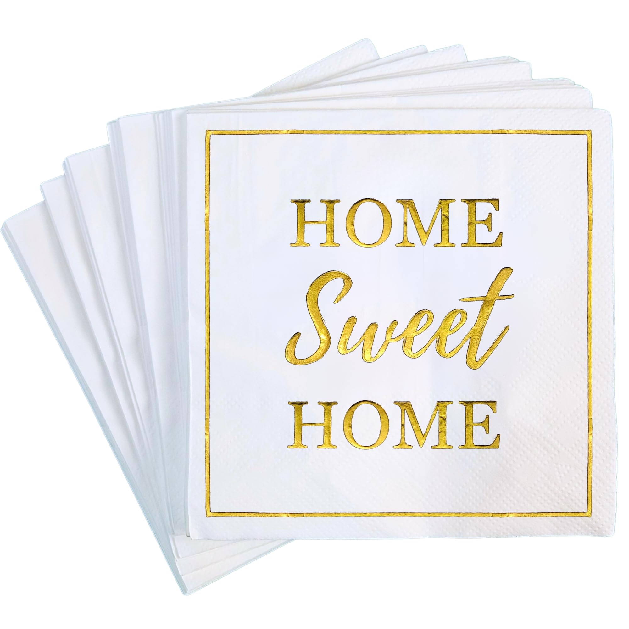Amazon.com: Housewarming Party Decorations Napkins, 50 Pack, Home Sweet ...