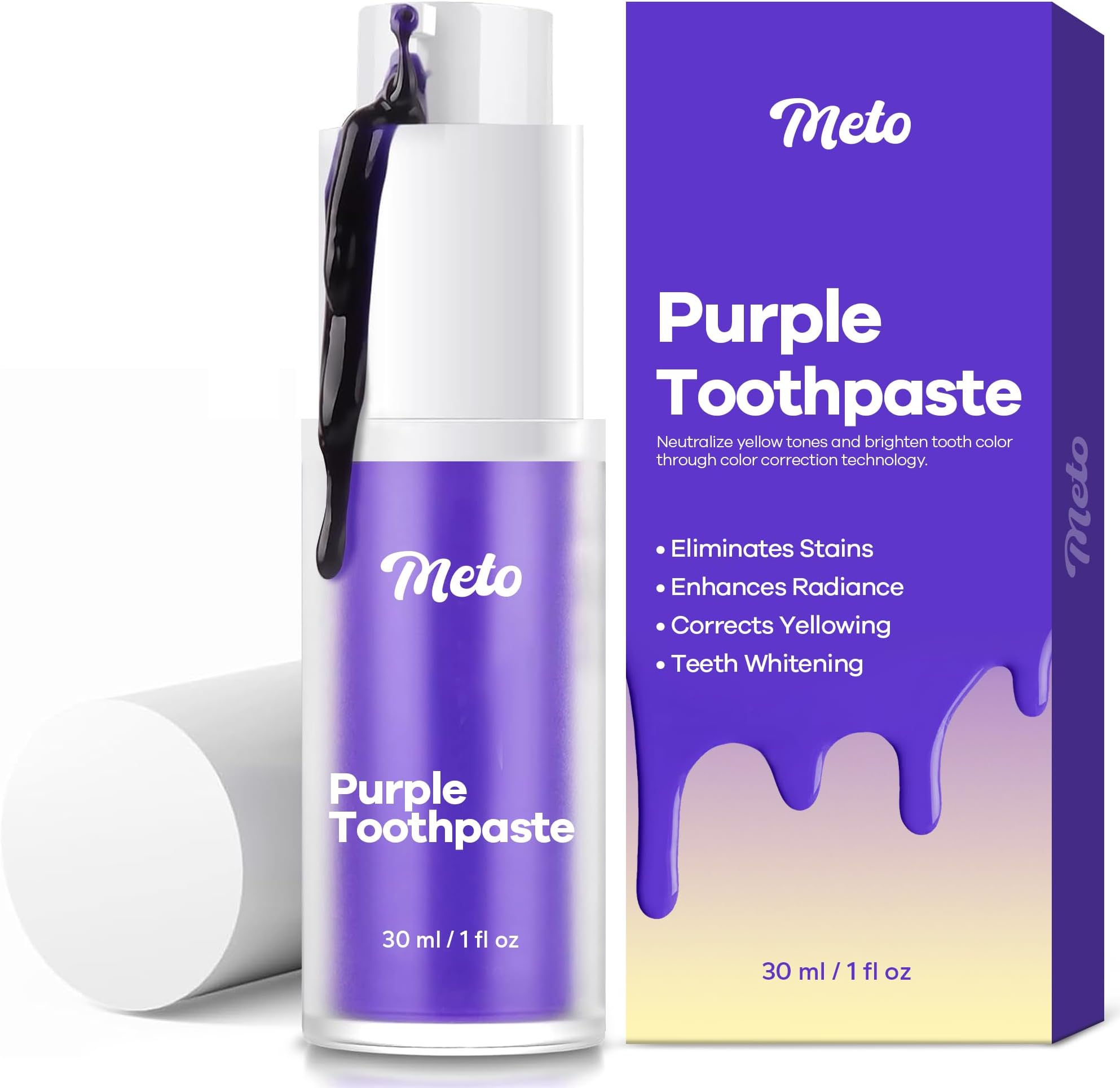Amazon.com: Purple Toothpaste , Purple Toothpaste, Purple Tooth Stain ...