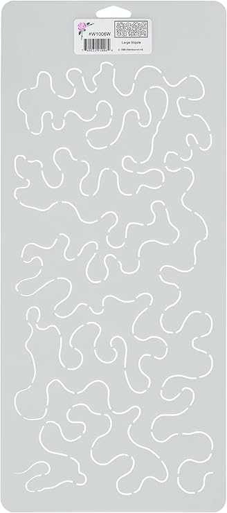 Sten Source 8 x 18-inch Large Stipple Quilt Stencils : Amazon.co.uk ...