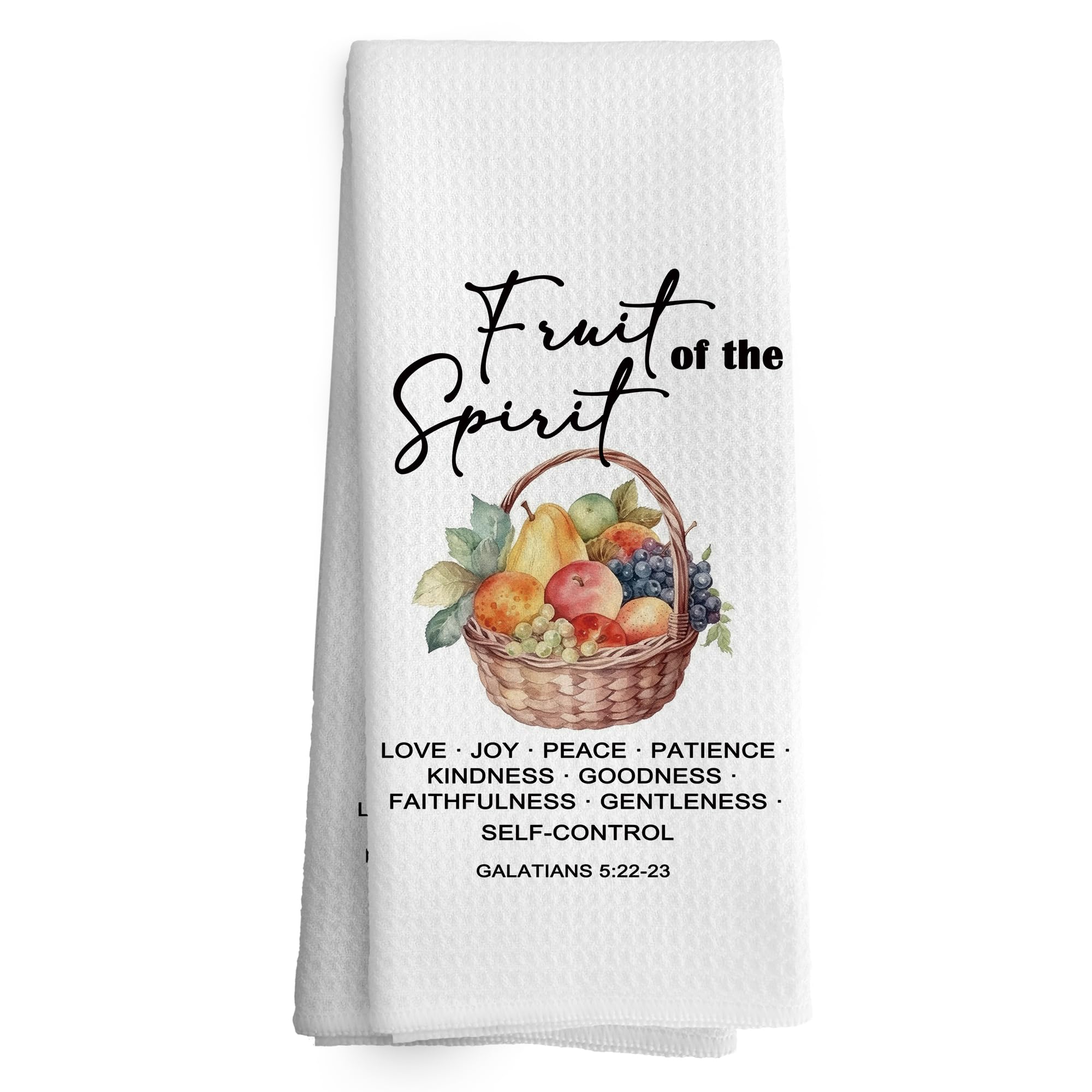 Amazon.com: TAEDIN Christian Kitchen Towels Decor, Religious Bible ...
