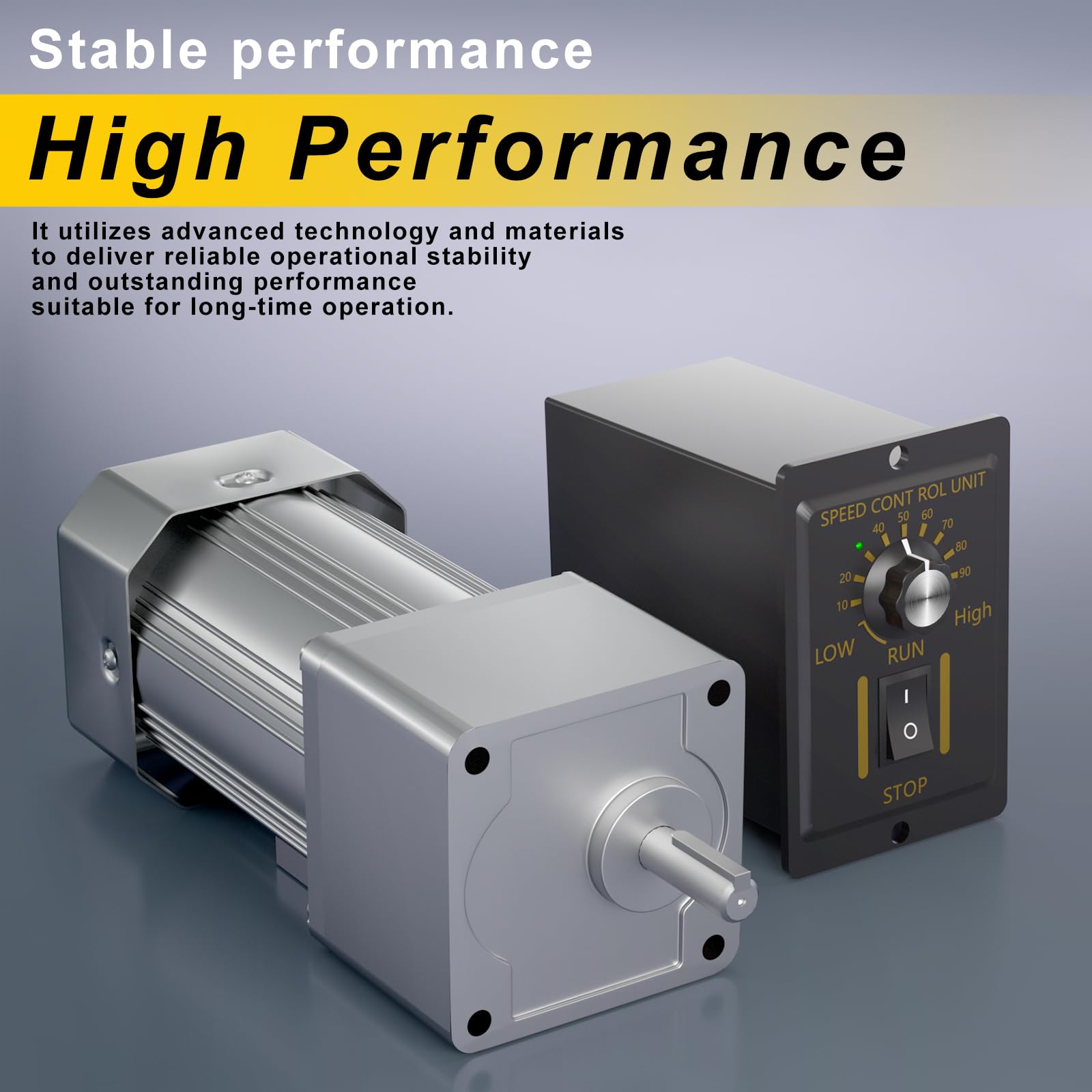 Snapklik.com : Bemonoc High Power 300W Electric AC Gear Motor, 110V ...