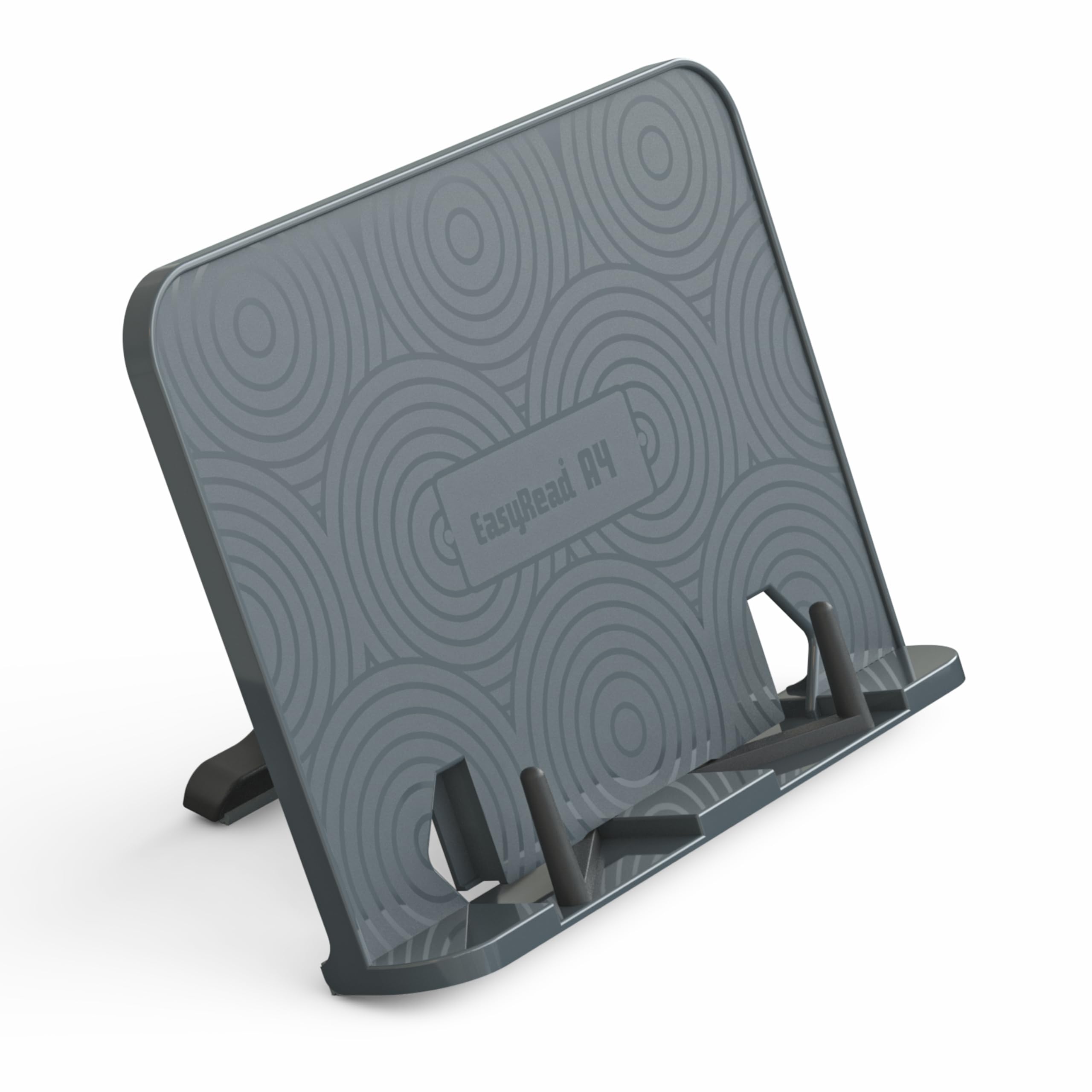 EasyRead Adjustable Book Stand – (Dark Grey), Hands-Free Reading Holder ...