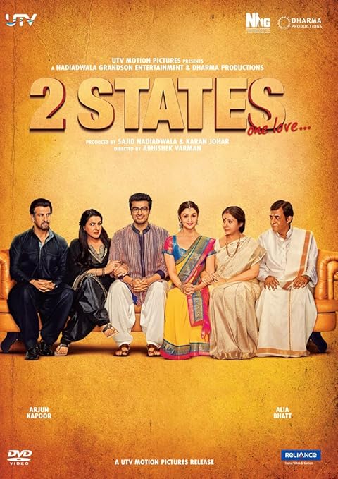 2 States: Amazon.in: Arjun Kapoor, Alia Bhatt, Amrita Singh, Abhishek ...