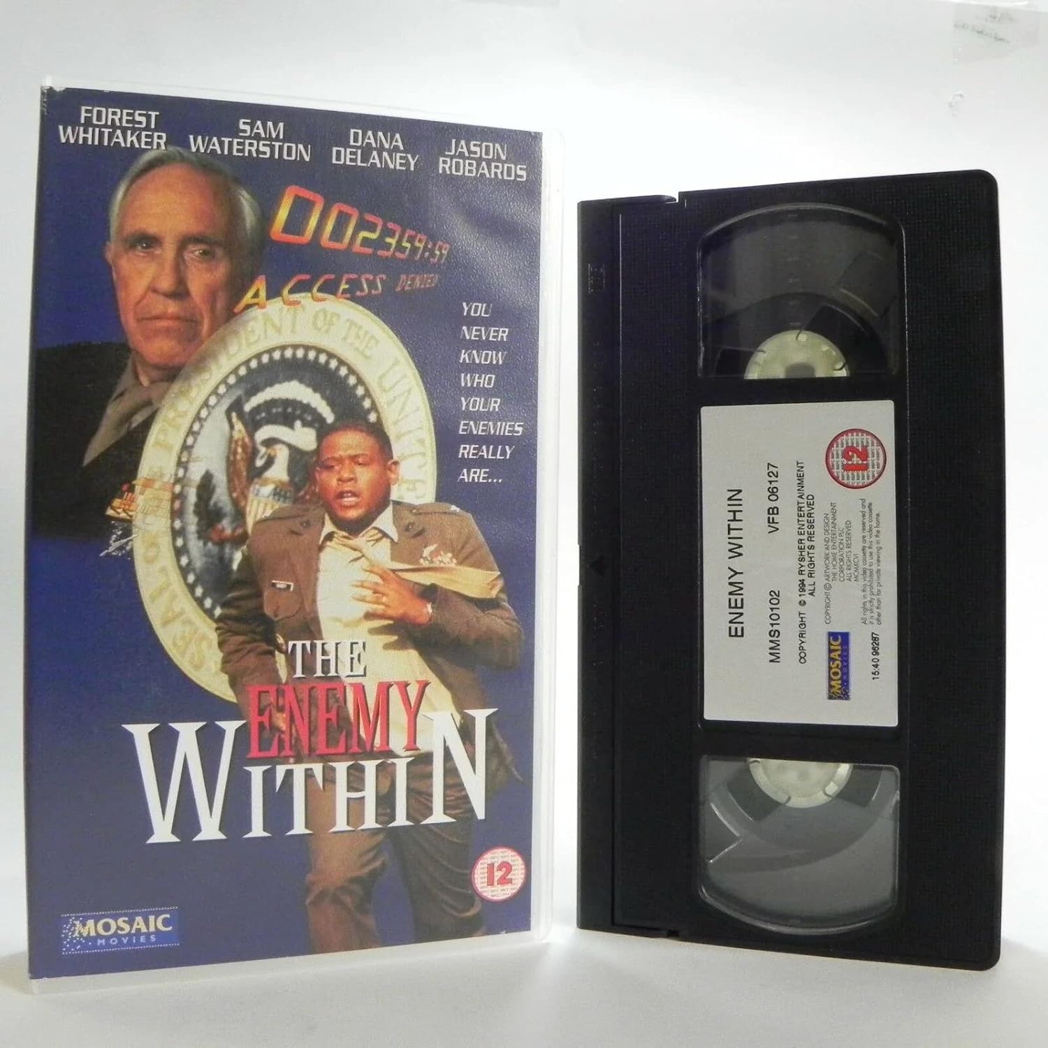 Amazon.com: The Enemy Within [VHS] : Forest Whitaker, Sam Waterston ...