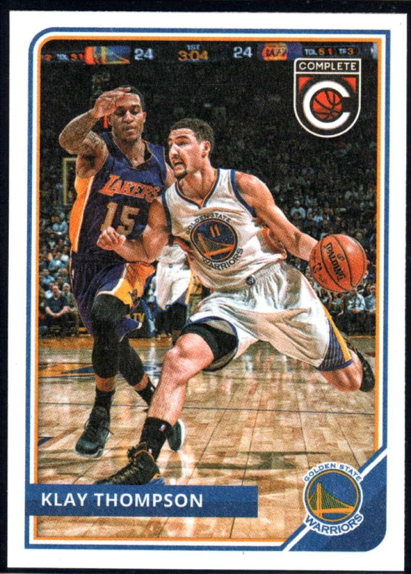 Amazon.com: 2015-16 Complete Basketball #152 Klay Thompson Golden State ...