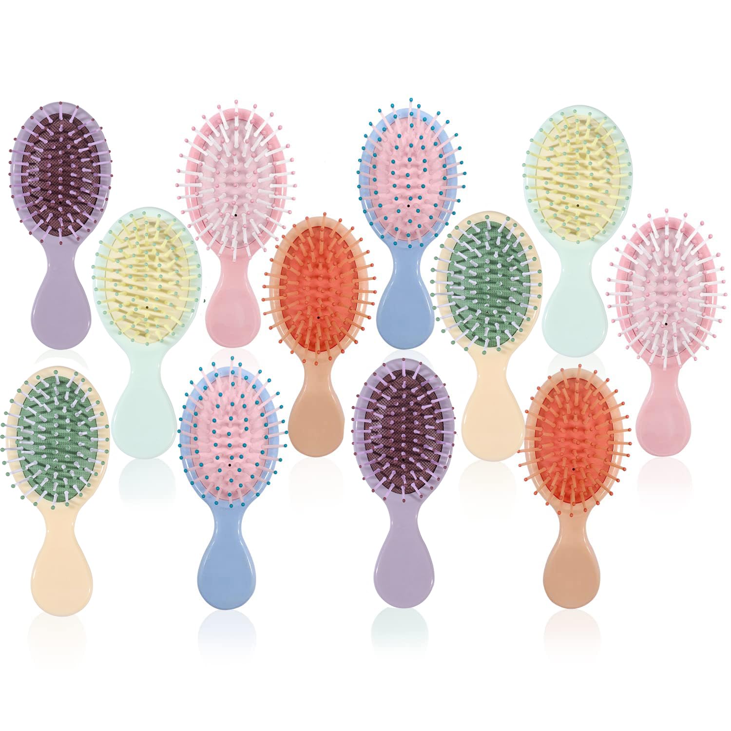 Amazon.com : 24PCS Mini Travel Hair Brush Detangling Hair Combs Set ...