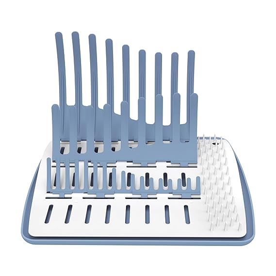 Amazon.com: Dr. Brown's Folding Baby Bottle Drying Rack for Easy ...