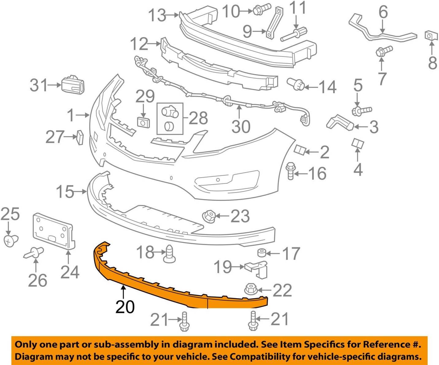Amazon.com: Genuine GM 20993998 Radiator Air Deflector Package : Automotive