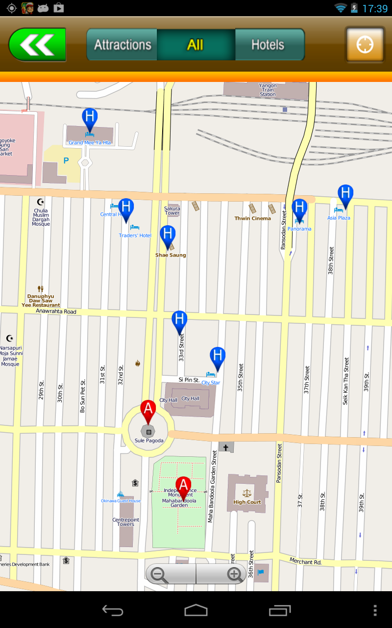 Yangon Offline Map Travel Guide (Kindle Tablet Edition) - App on Amazon ...