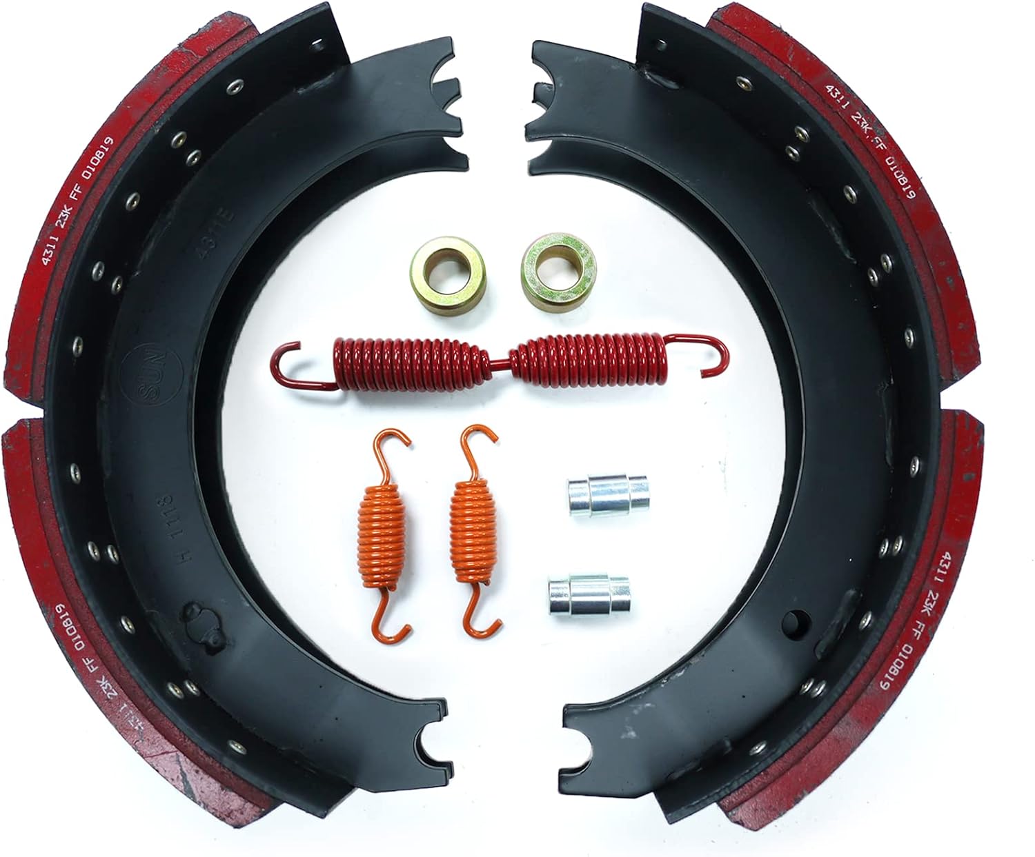 Amazon.com: New 4311E Brake Shoe Box Kit with 2 Lined Brake Shoe (Ref ...