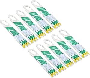 Generic Durable Locking Warning Signs for Accident Prevention, 10PCS ...
