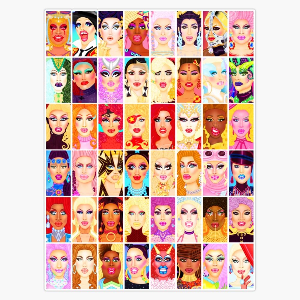 Amazon.com - Drag Queen Royalty Bumper Sticker Vinyl Decal 5"