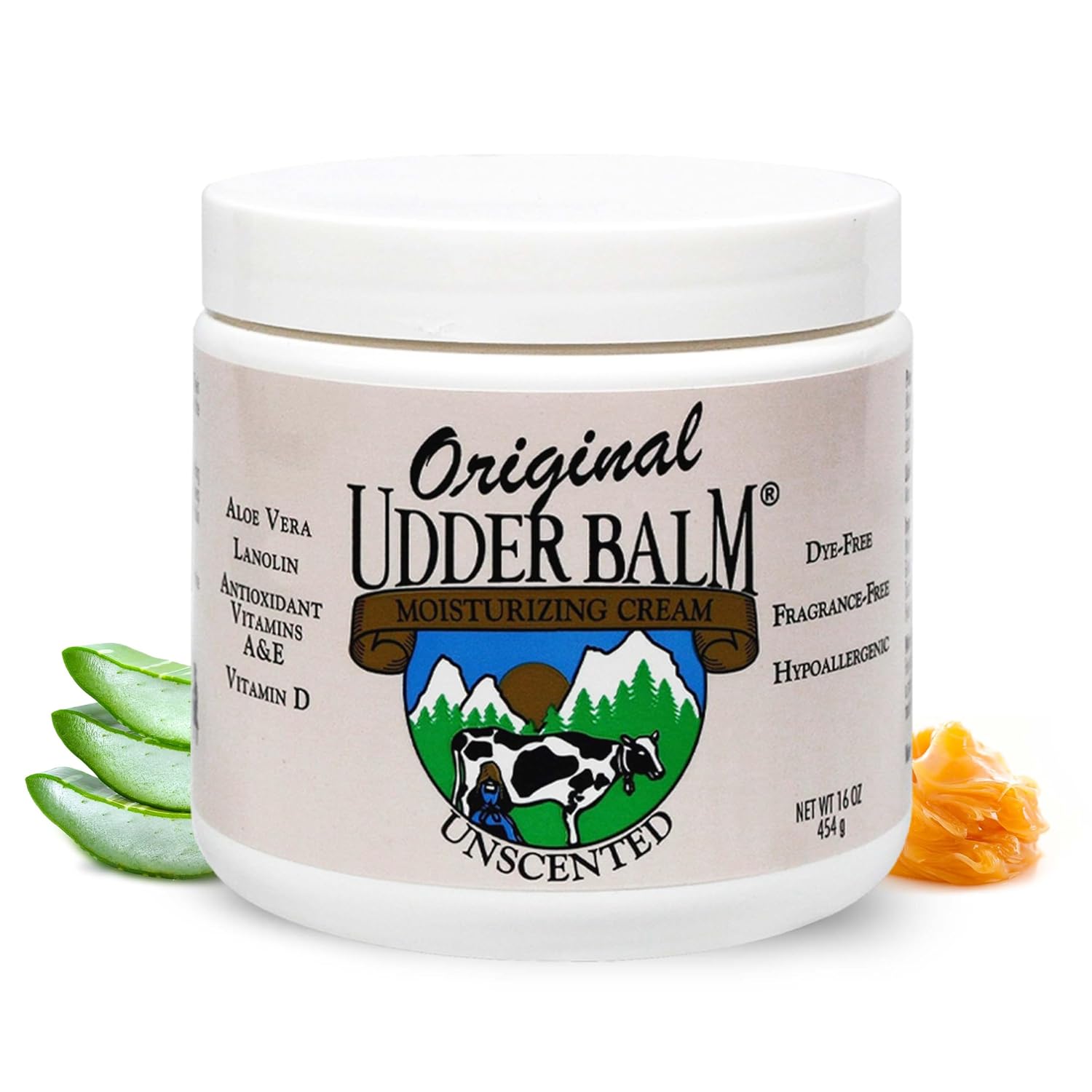 Amazon.com : Original Udder Balm Unscented Jar - Made in USA ...