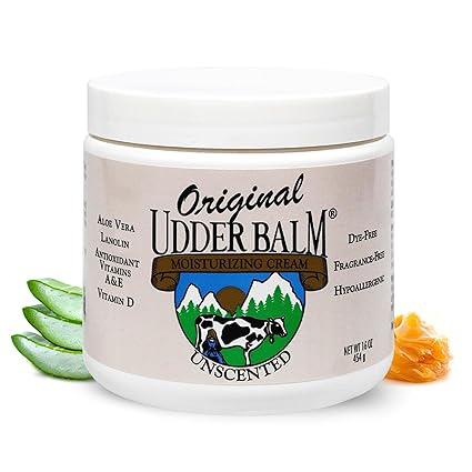 Amazon.com : Original Udder Balm Unscented Jar - Made in USA ...