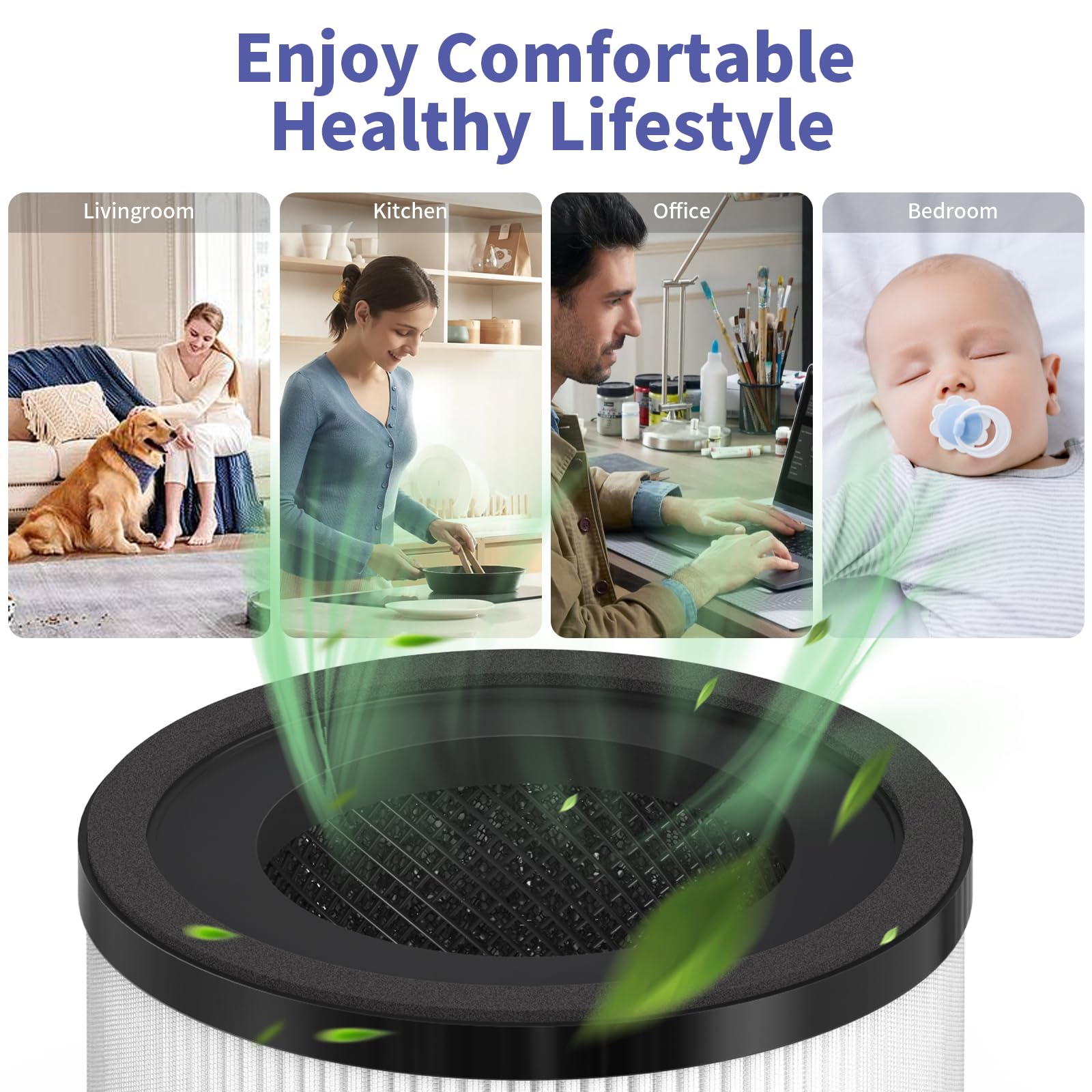 SY910 KJ150 Replacement Filter, Compatible with SY910 (AF3001) /Generic ...