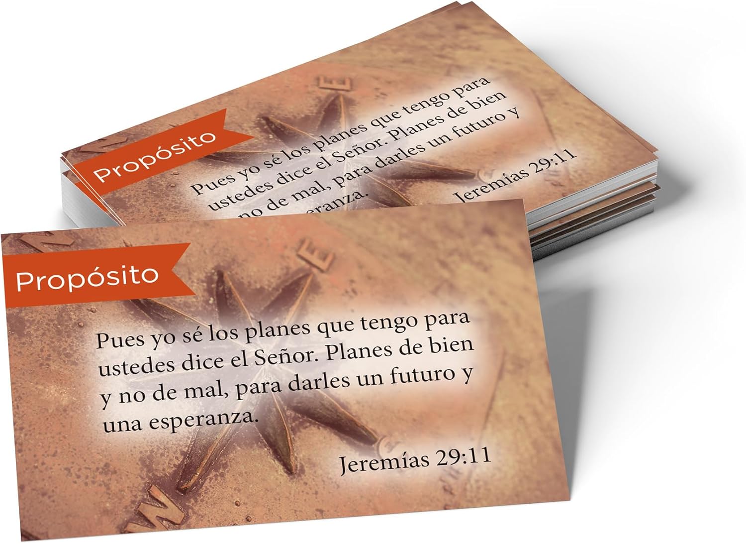 Amazon.com: Tarjetas con versículos bíblicos en español - Paquete de 25 ...