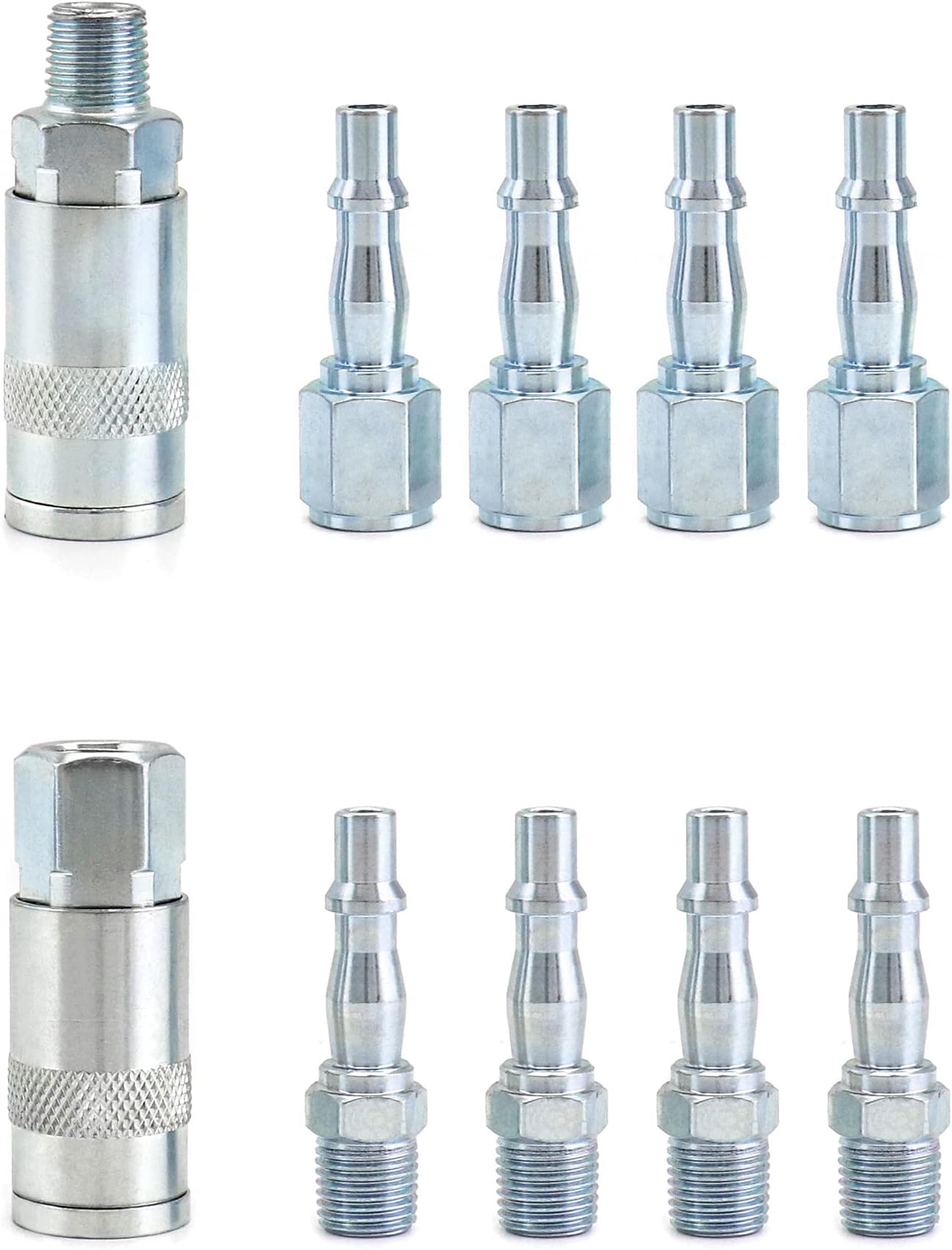 PCL AC21CM Airflow Coupling Male Thread R 1/4 (Pack of 3) : Amazon.co ...