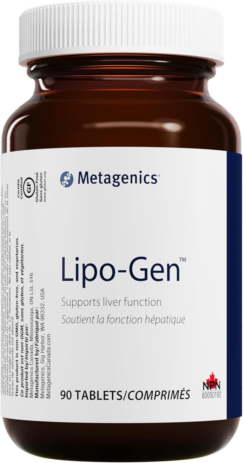 Metagenics - Lipo-Gen - Liver Support - 90 Tablets : Amazon.ca: Health ...