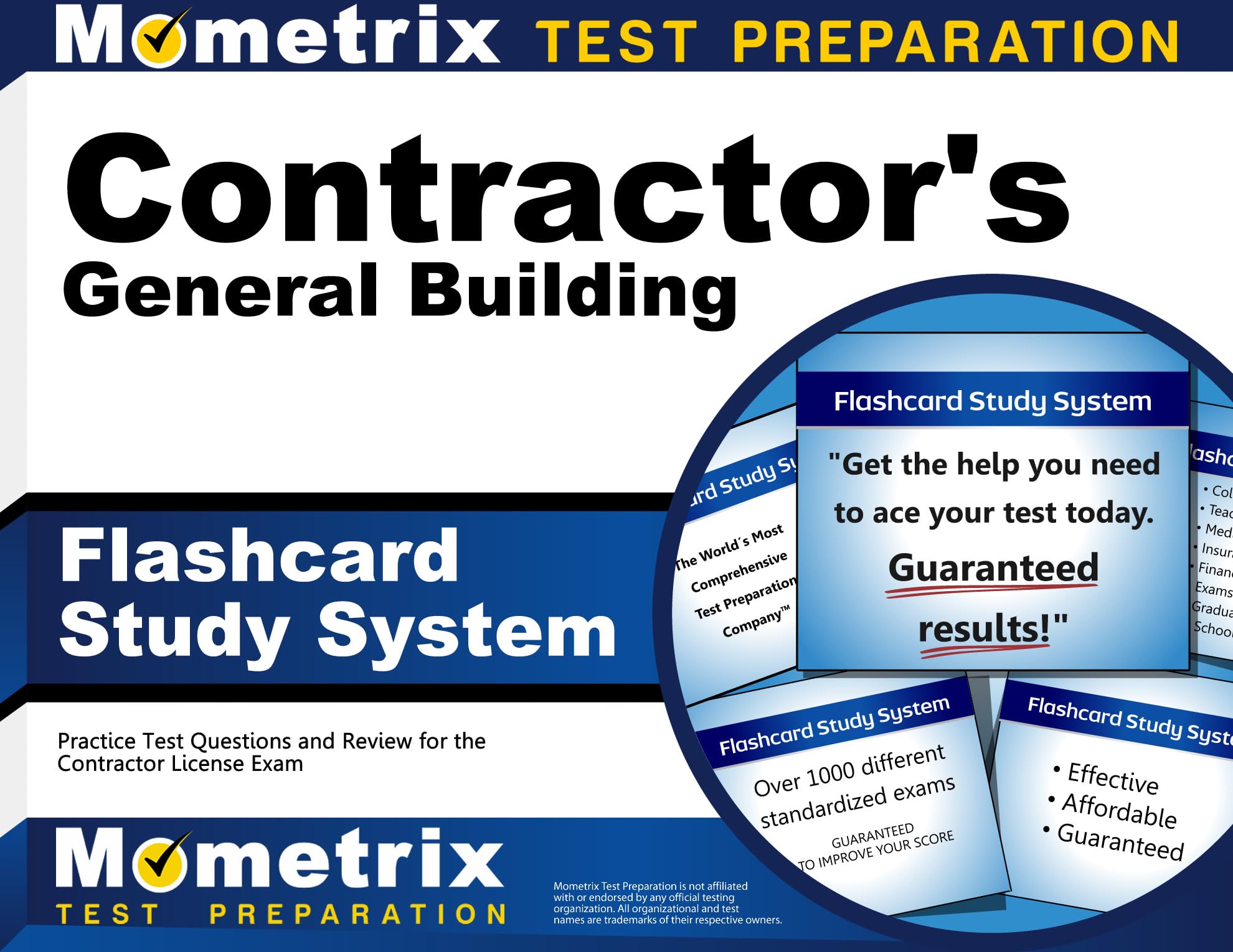 Contractor's General Building Flashcard Study System: Practice Test ...
