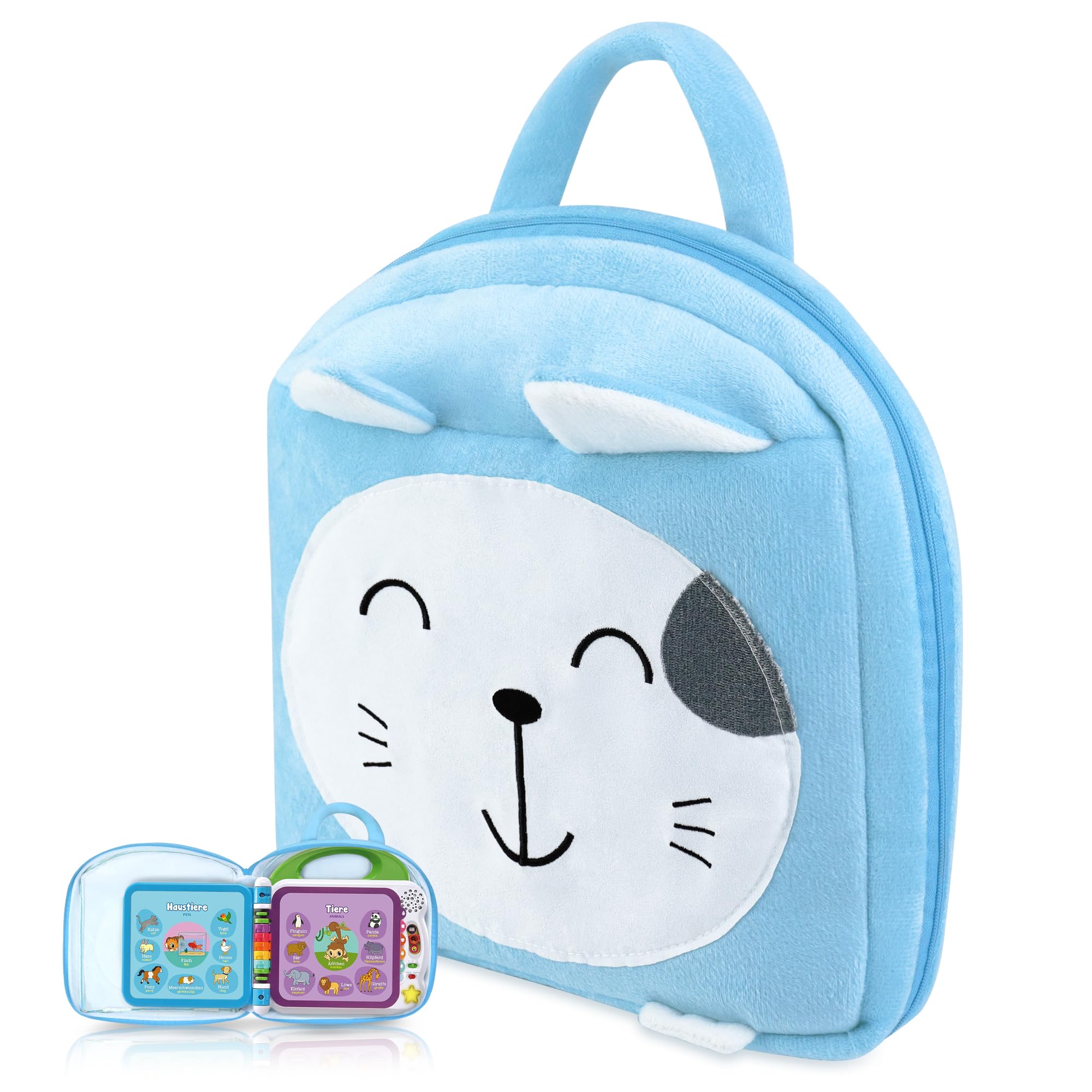 Amazon.com: Storage Bag Compatible with Leapfrog Learning Friends 100 Words Book, Carrying Case ...