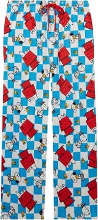 Peanuts Mens Snoopy All Over Print Lounge Pajama Pants or Shorts at ...