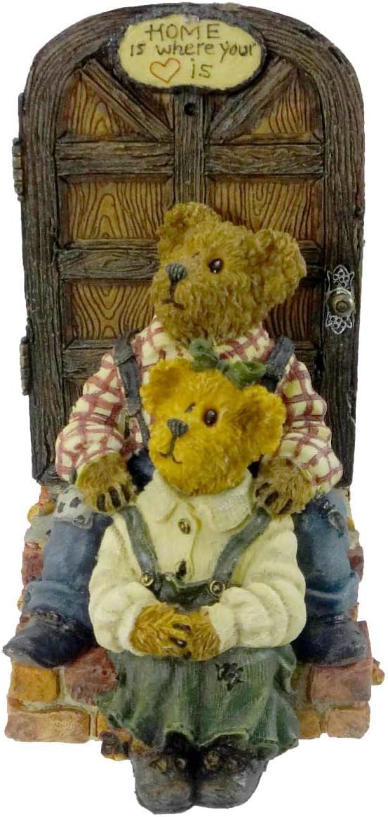 Amazon.com: Boyds Bears Resin George & Gracey Two Hearts Exclusive ...