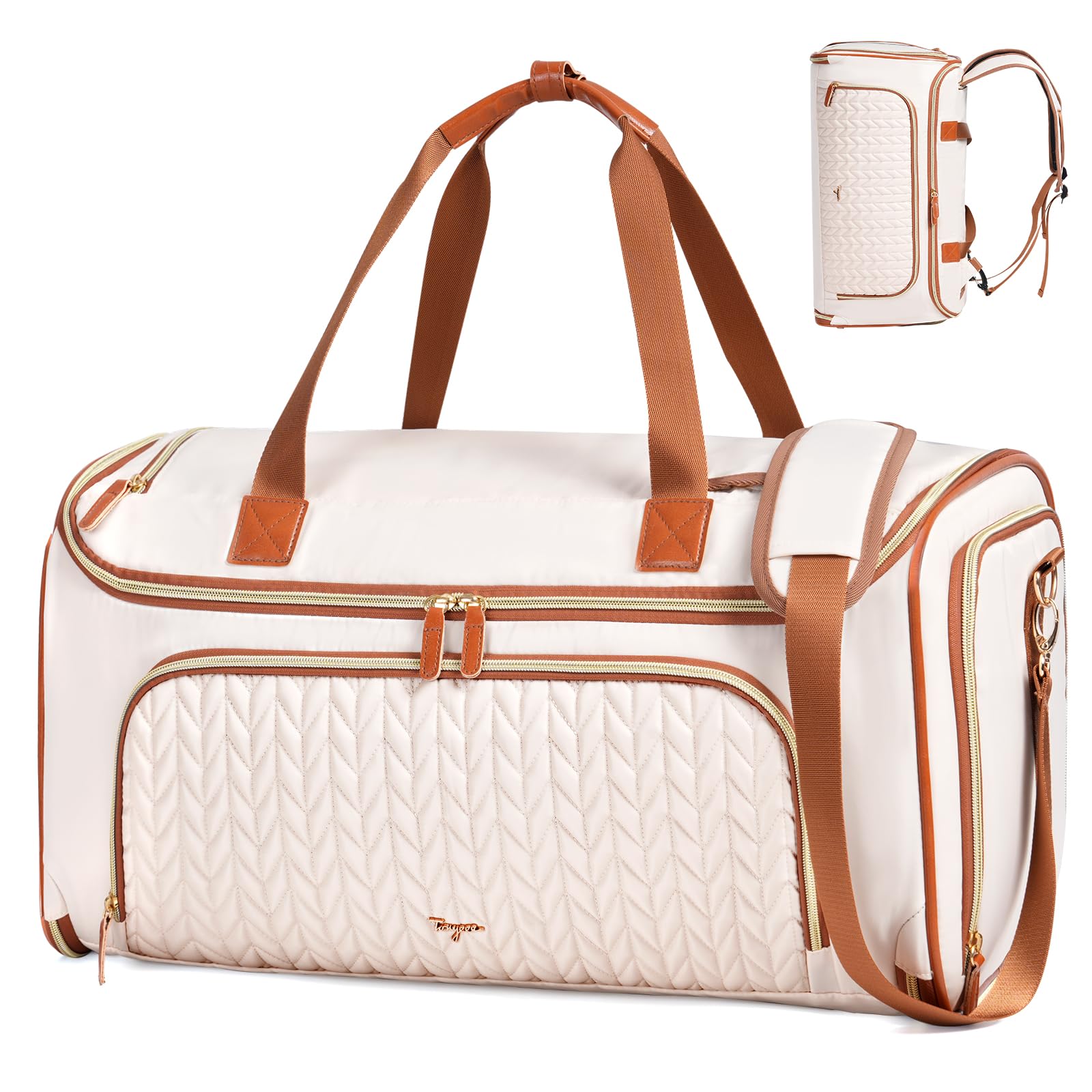 Amazon.com | Tonyeee Garment Duffle Bags for Travel, 4ni1 Hanging ...