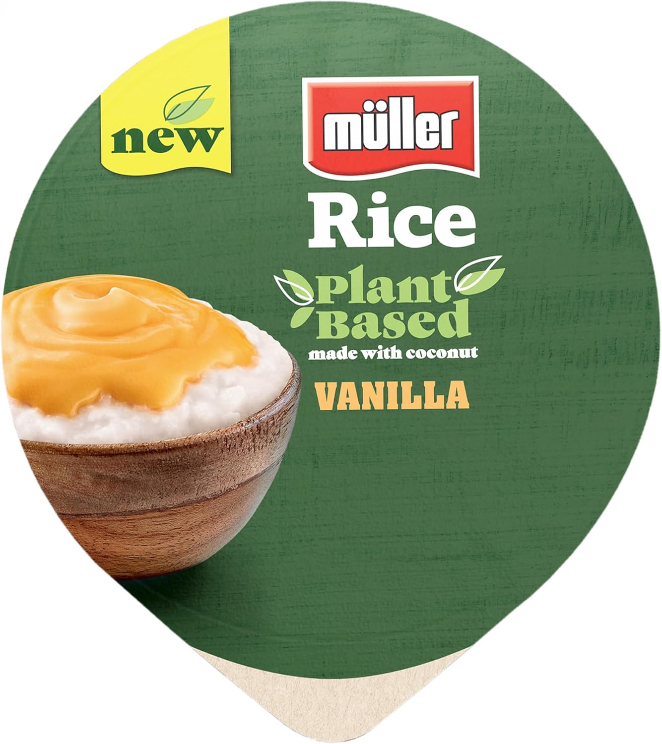 Muller Rice Plant Based Vanilla - 6x170g : Amazon.co.uk: Grocery