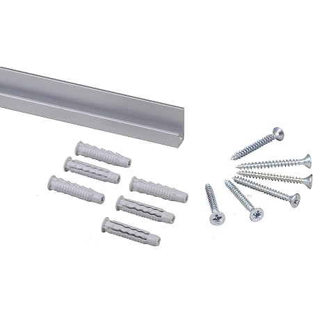 CRL Satin Anodized 1/4" Standard Aluminum "J" Channel -12 ft Long ...