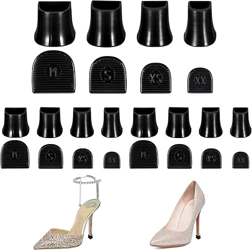 Amazon.com: TIESOME 12 Pairs High Heel Protectors, Heel Repair Caps ...