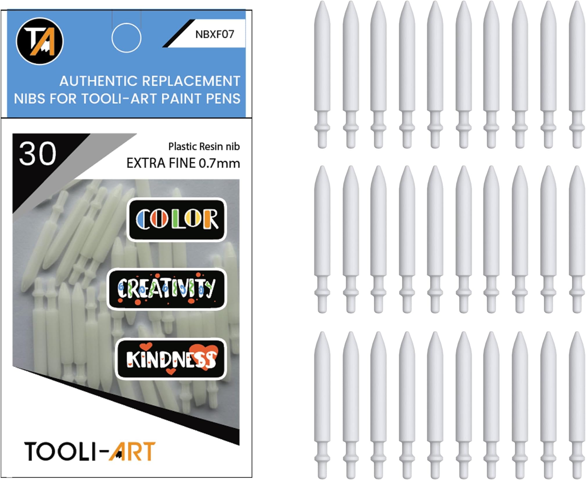 Amazon.com: Montana Cans Acrylic Paint Marker Nibs, Clear