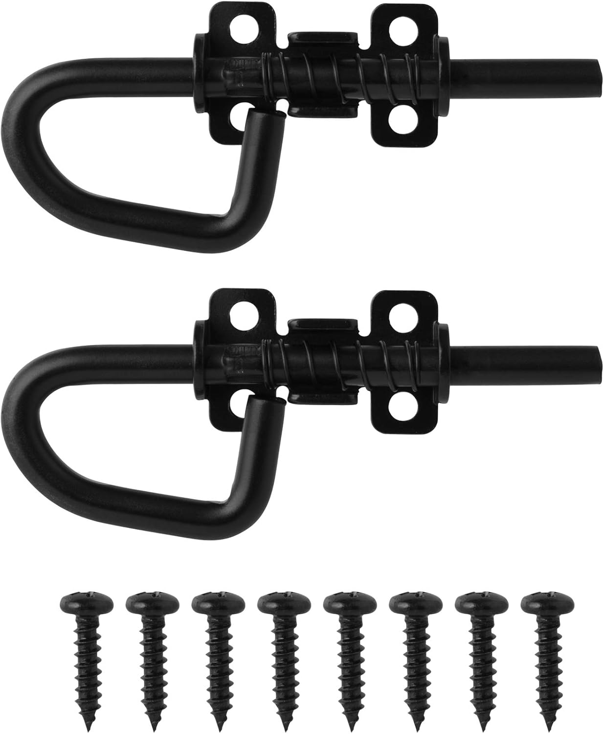 Amazon.com: SANKINS Loop Style Spring Locking Barrel Bolts Door Latch ...