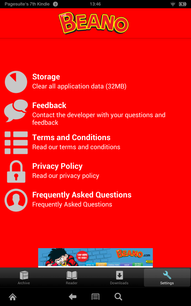 The Beano - App on the Amazon Appstore