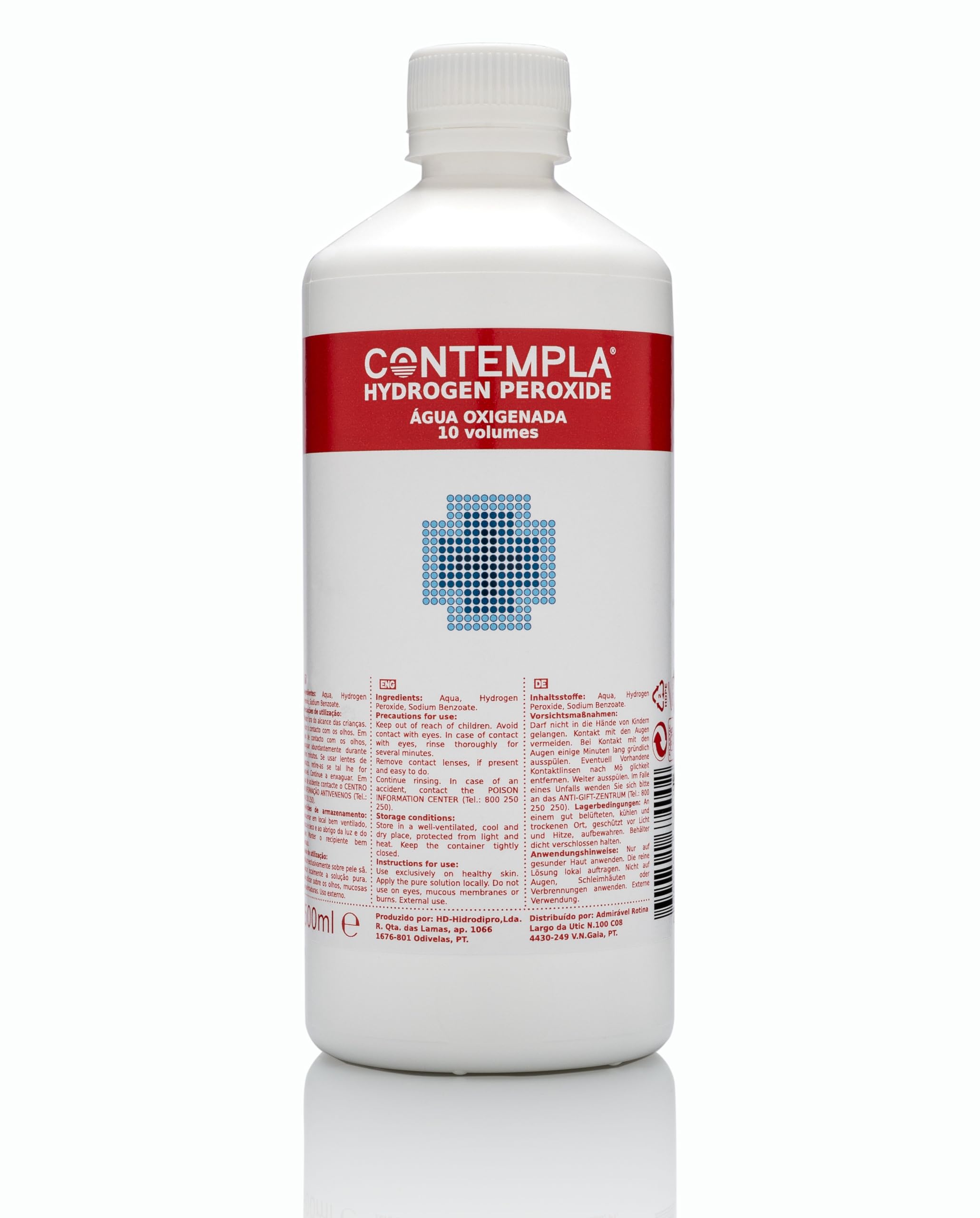 Hydrogen Peroxide CONTEMPLA®, H2O2, Hydrogen Peroxide 3 Percent 3% 10 ...