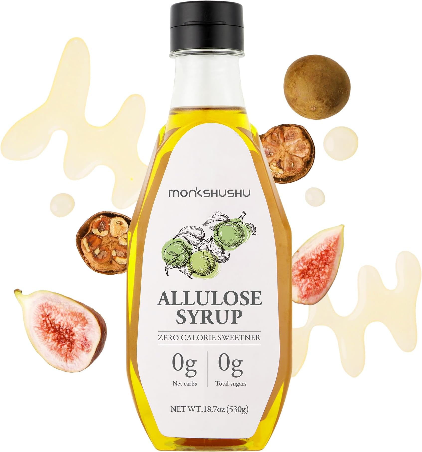 Amazon.com : Honeytree Keto 100% Allulose Syrup (22.9 Ounce) - Zero ...