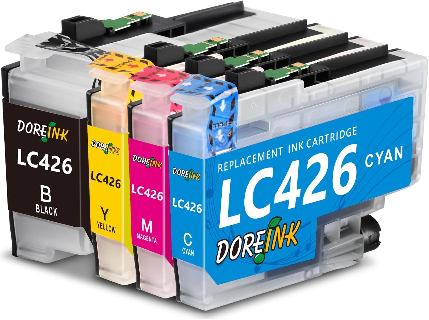 DOREINK LC426 Cartouches d'encre Compatible pour Brother LC426 LC-426 ...