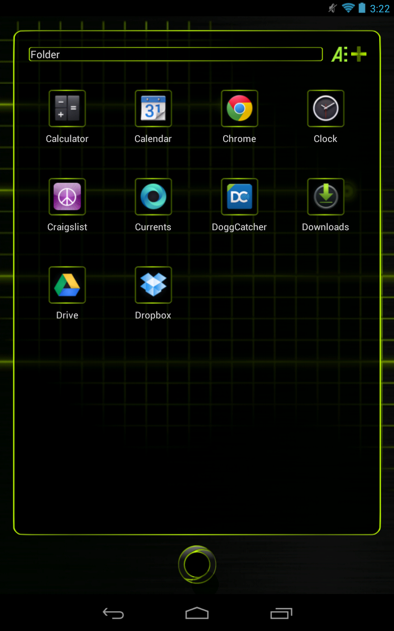 Next Launcher 3D Black Lime HD - App on the Amazon Appstore