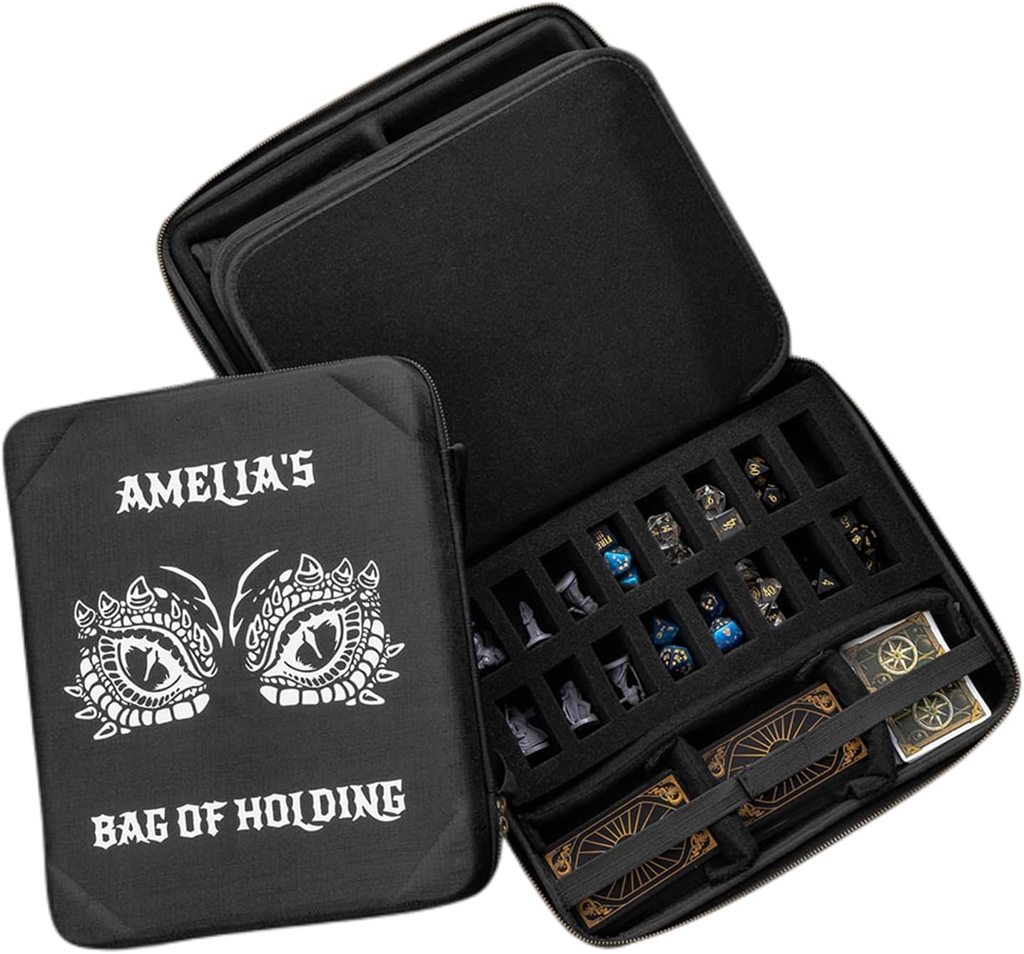 Amazon.com: Personalized Name Dicelings All-in-One DND Custom Name ...