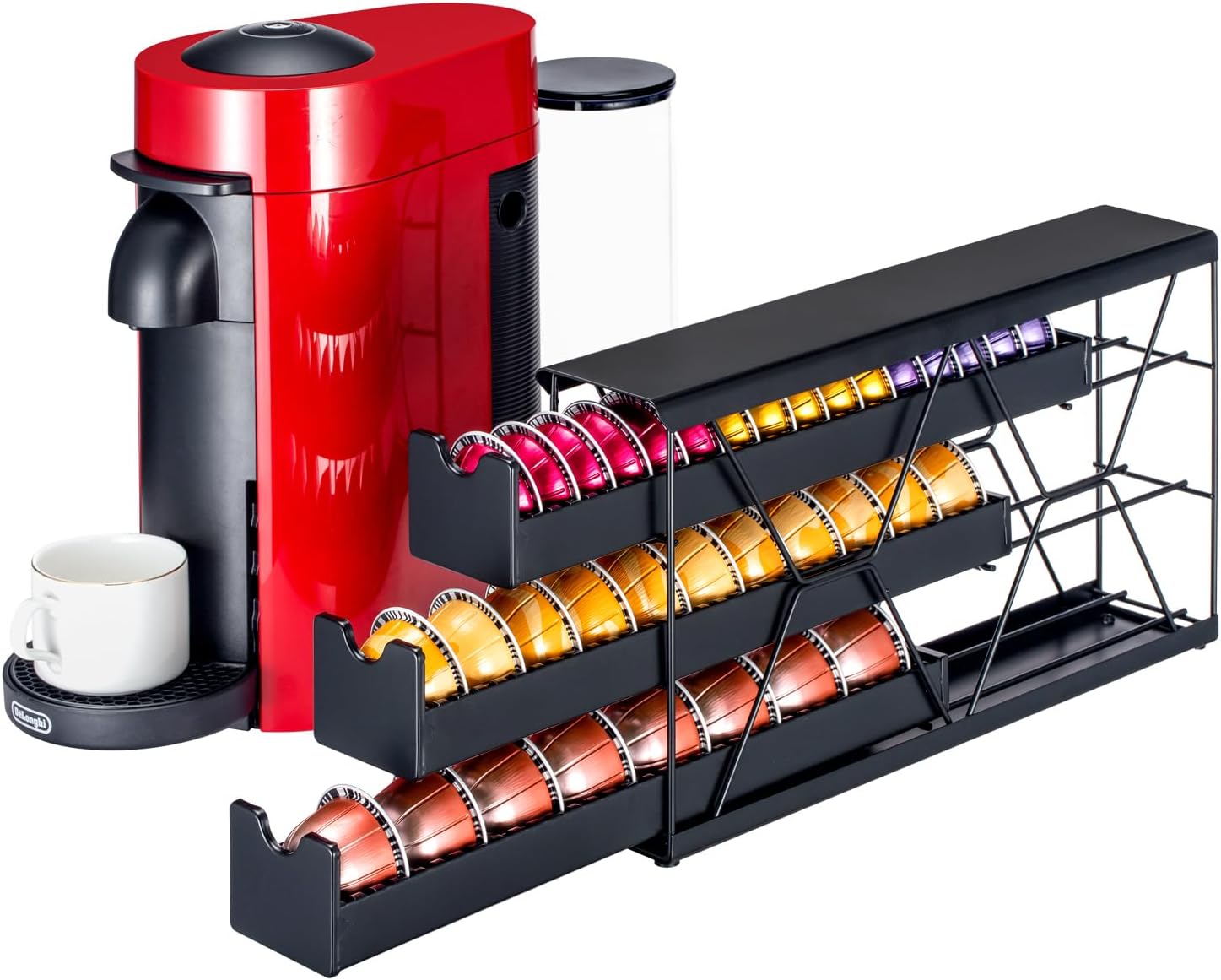 Amazon.com: FlagShip 3-Tier Nespresso Pod Holder & Vertuo Coffee ...