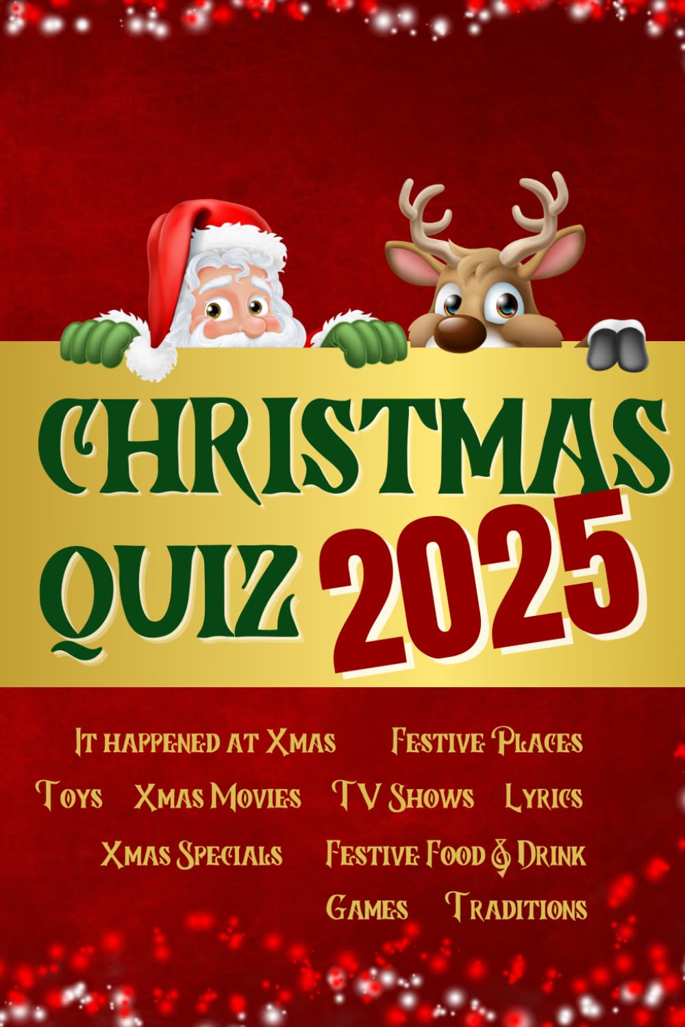 2025 Christmas Quiz Book – Family Trivia Game for All Ages, Festive Fun ...