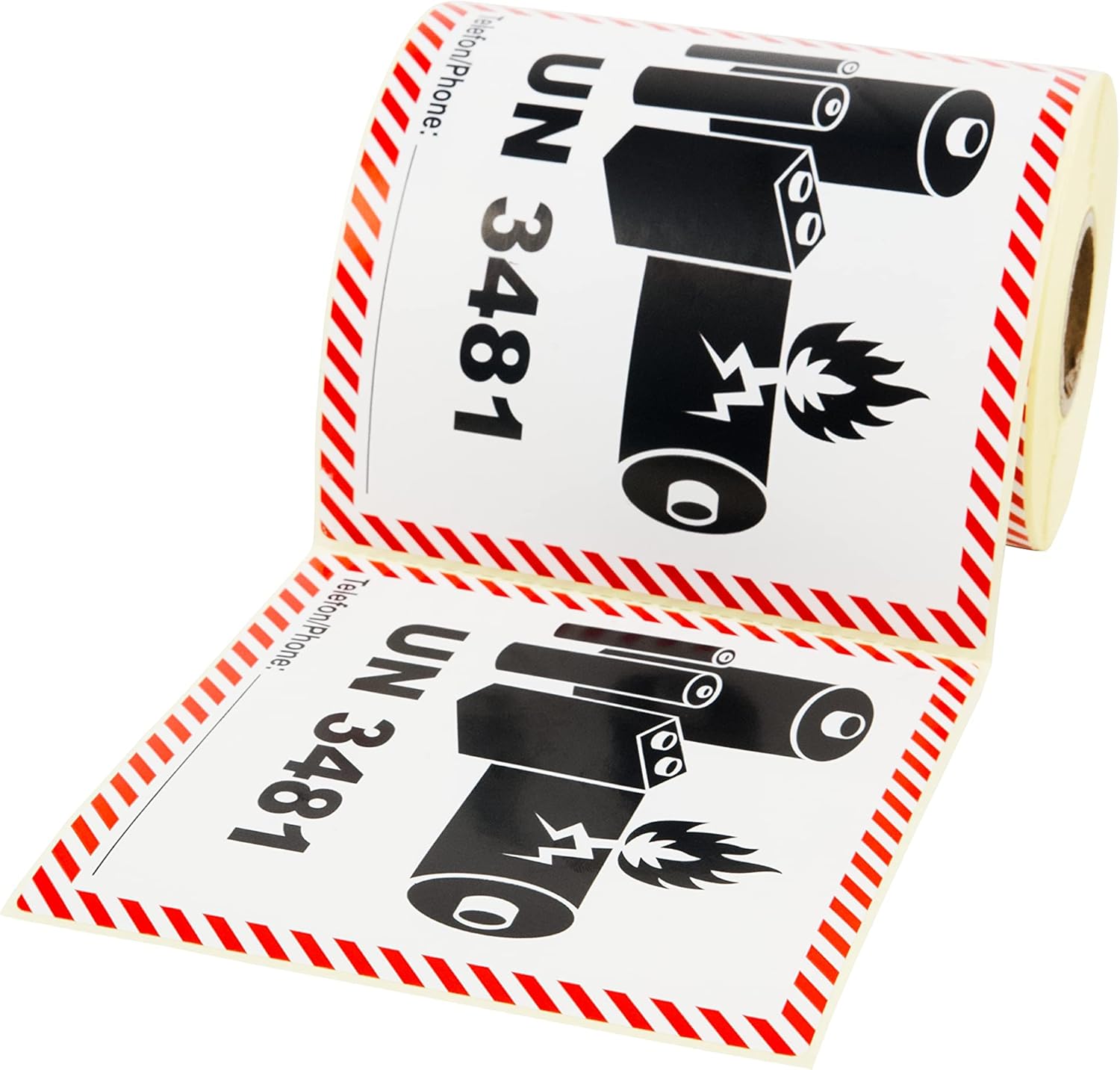 Prolac UN 3481 Dangerous Goods Sticker Contains Lithium-Ion Batteries ...
