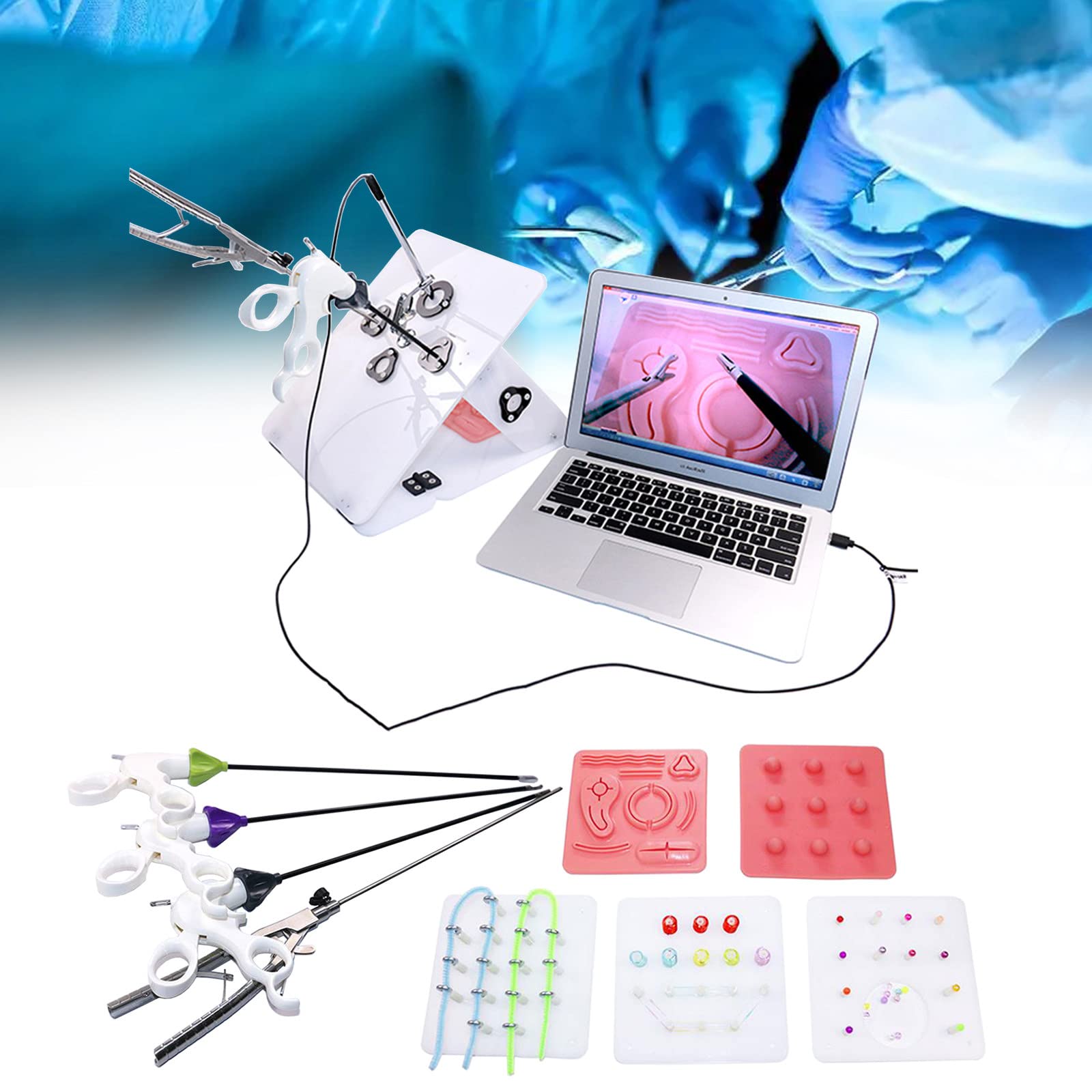 Buy URJWAN Laparoscopic Surgical Simulation Training Box, Laparoscopic ...