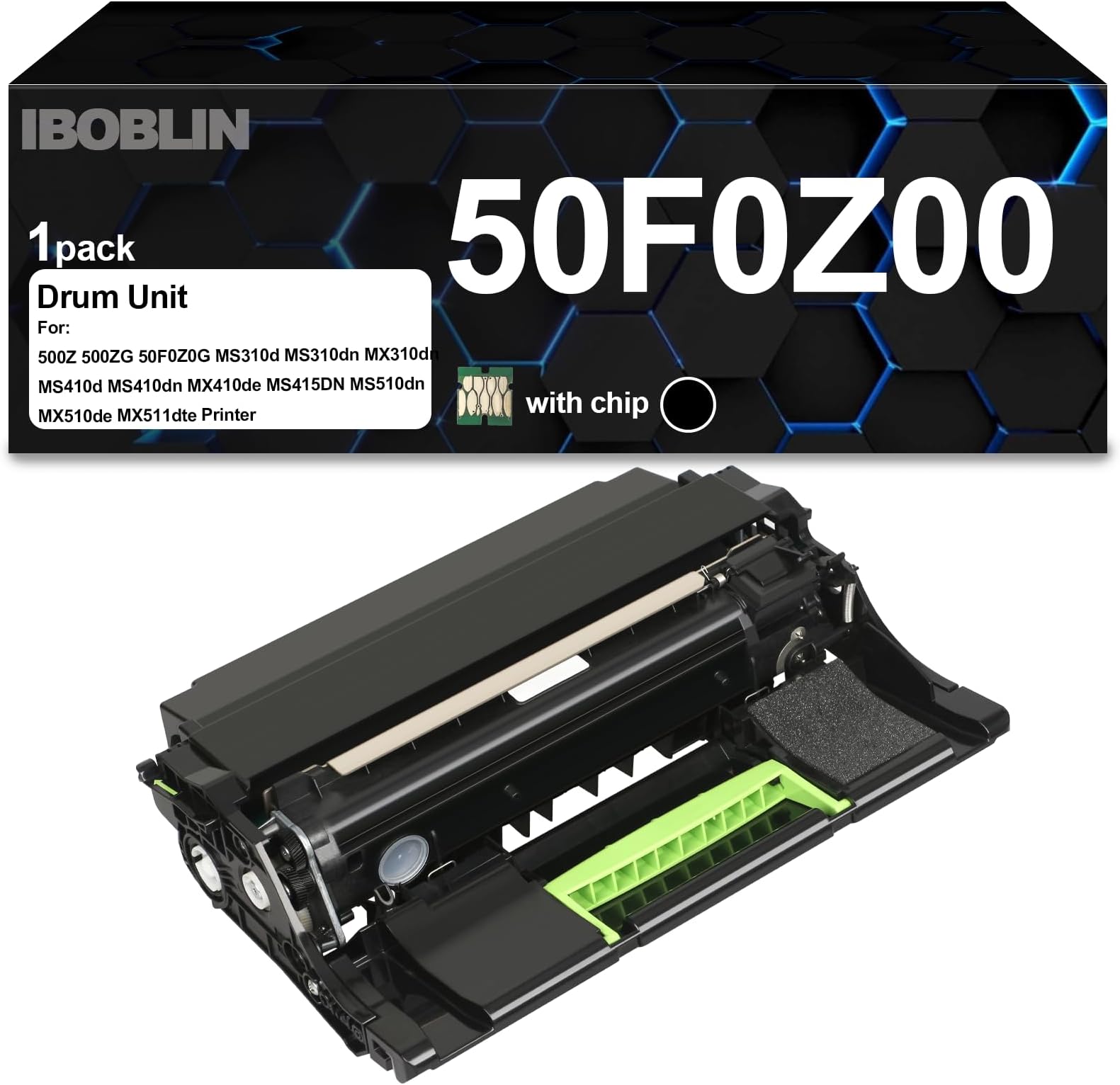 Amazon.com: 56F0Z00 Imaging Unit (High Yield, Black) 1-Pack Replacement ...